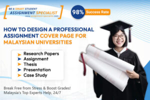 Professional Assignment Cover Page Design for Malaysian Universities